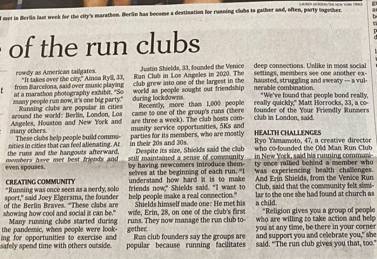 Marathon Prep – Schoemann